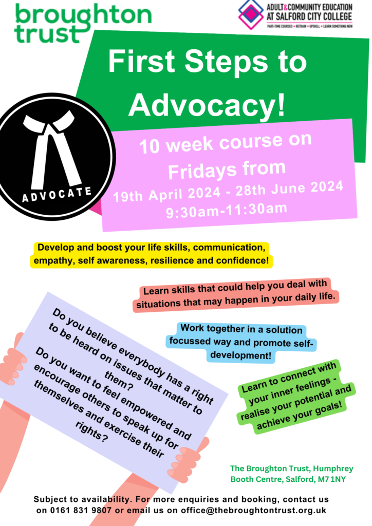 Courses - The Broughton Trust