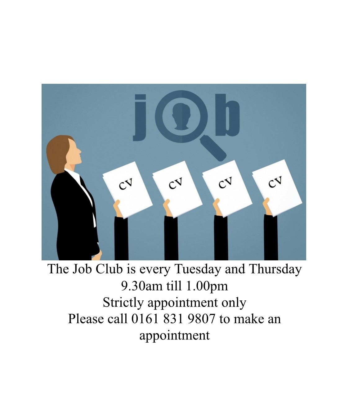 Job Club Flyer - The Broughton Trust